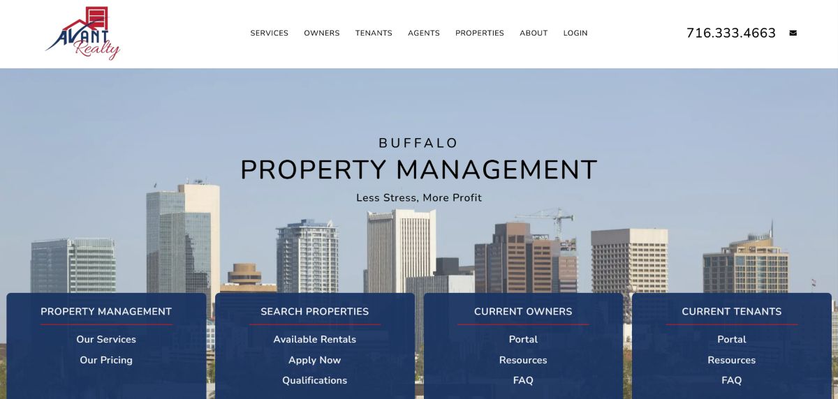 Buffalo Property Managers | Avant Realty